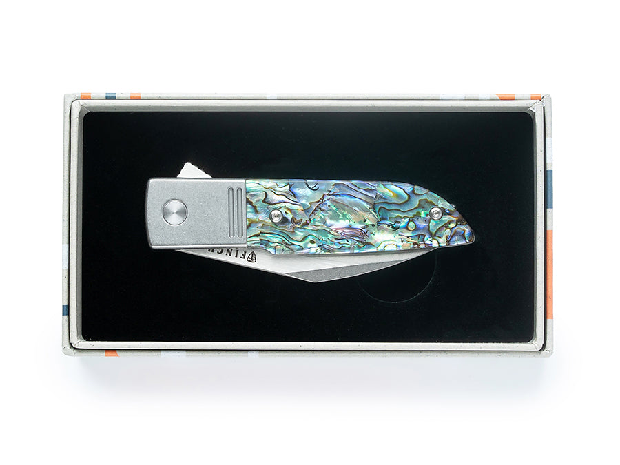 Geneva Spur - Abalone – Finch Knife Co