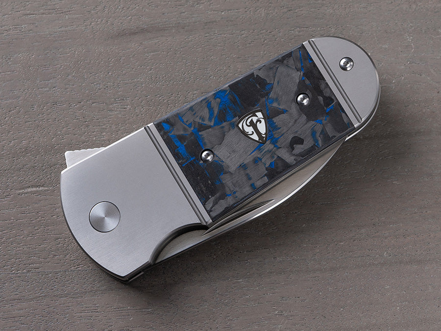 Buffalo Tooth - Thunder Blue – Finch Knife Co