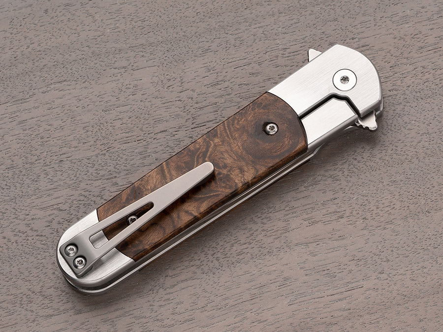 Roadrunner - Burlwood – Finch Knife Co