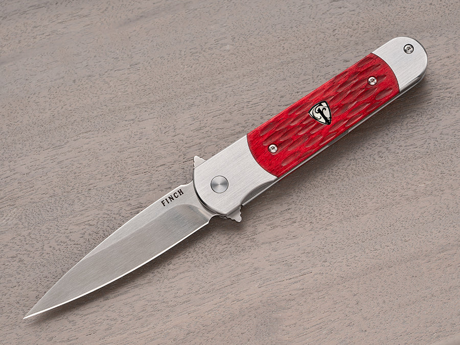 Roadrunner - Venom - Jigged Bone – Finch Knife Co