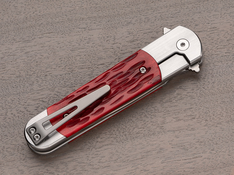 Roadrunner - Venom - Jigged Bone – Finch Knife Co